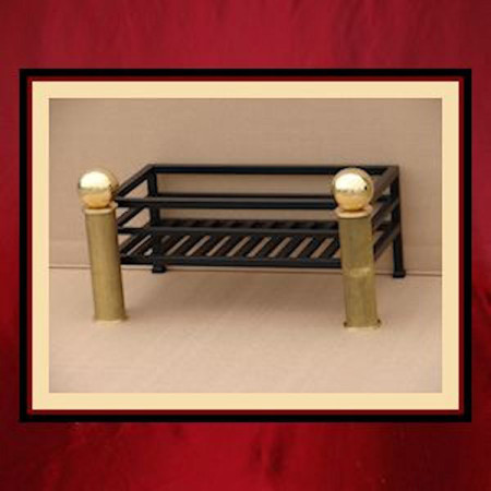 Decorative Wrought Iron Fireplace Grate – Northshore Fireplace